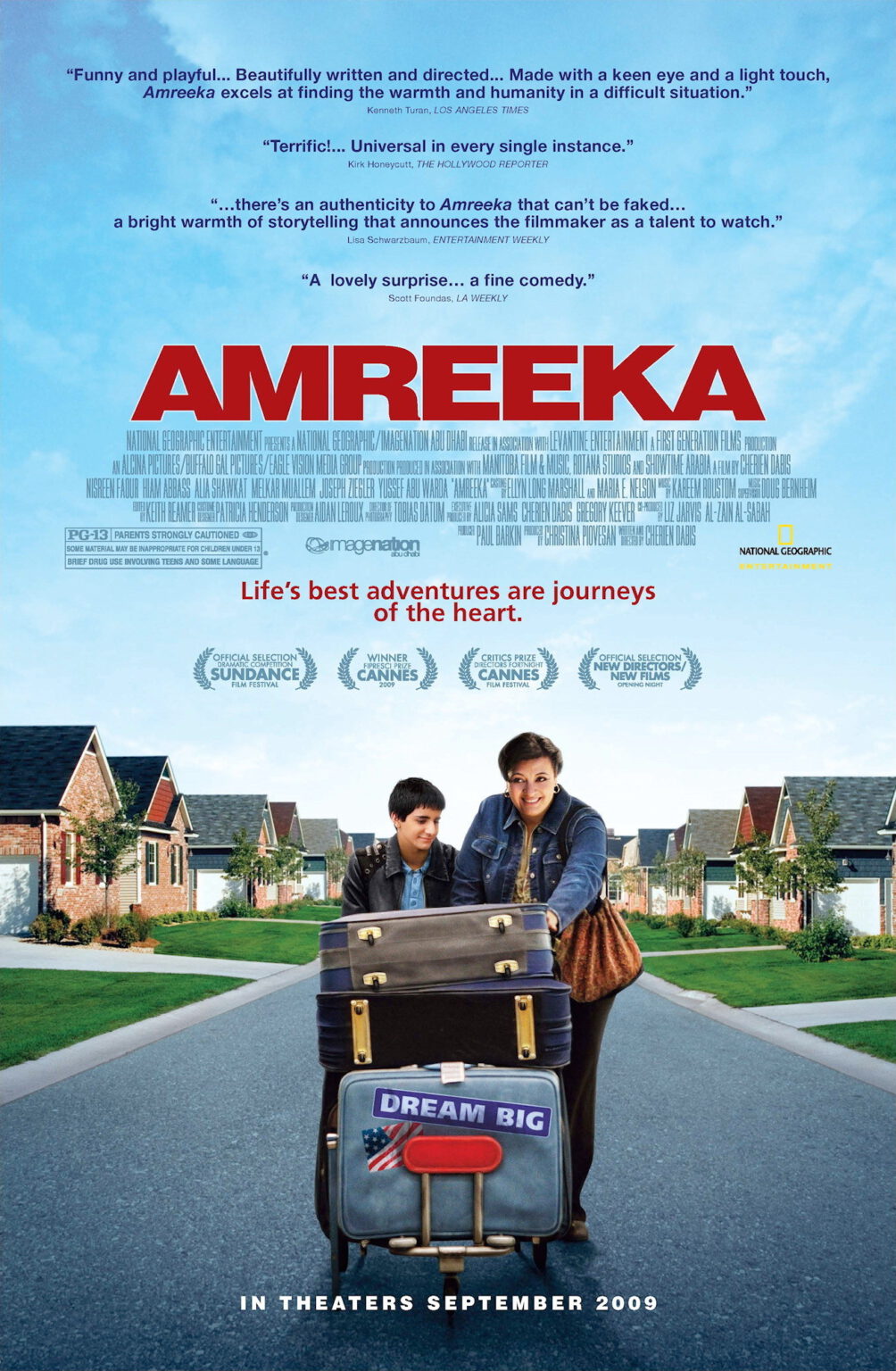A Palestinian mother and son begin life anew in America movie review