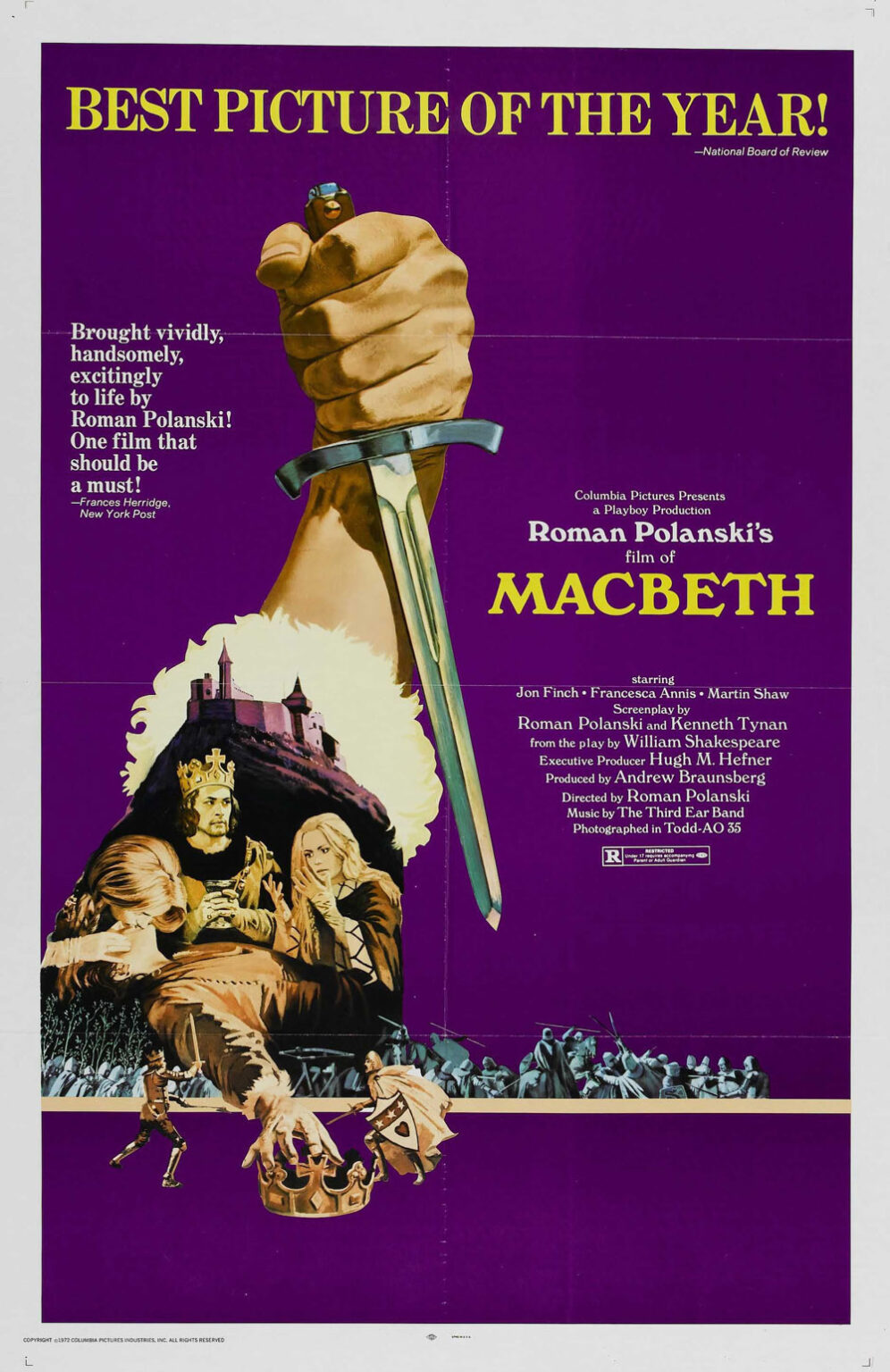 Macbeth movie review & film summary (1971) | Roger Ebert