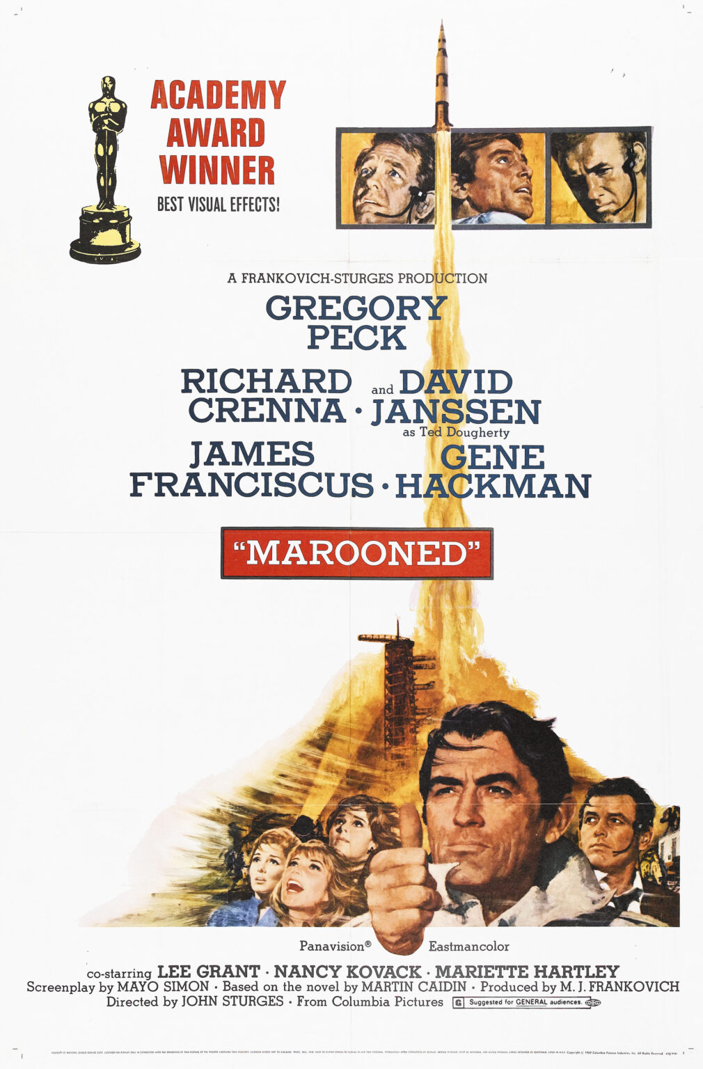 Marooned movie review & film summary (1969) | Roger Ebert