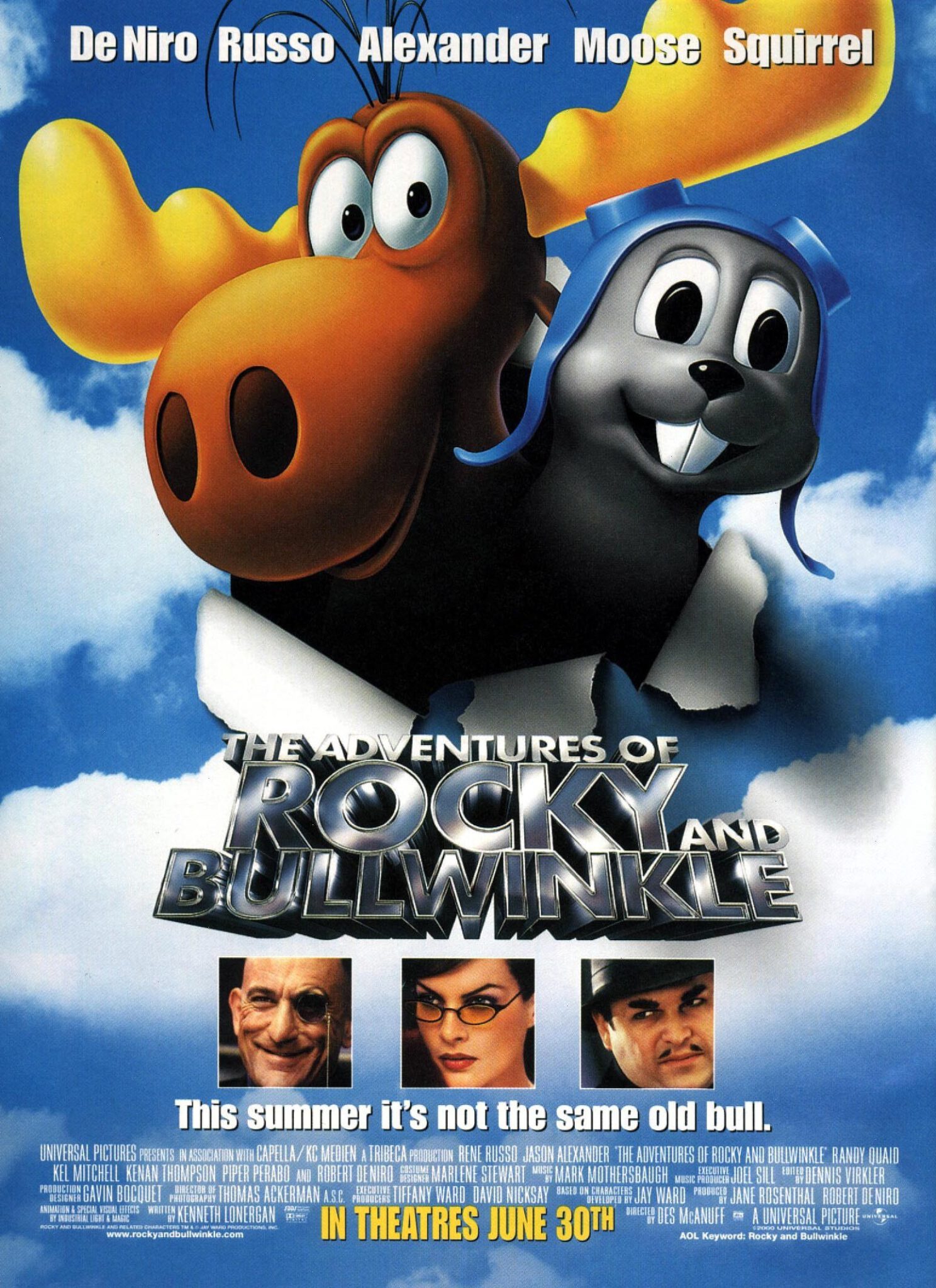 The Adventures of Rocky & Bullwinkle movie review (2000) | Roger Ebert