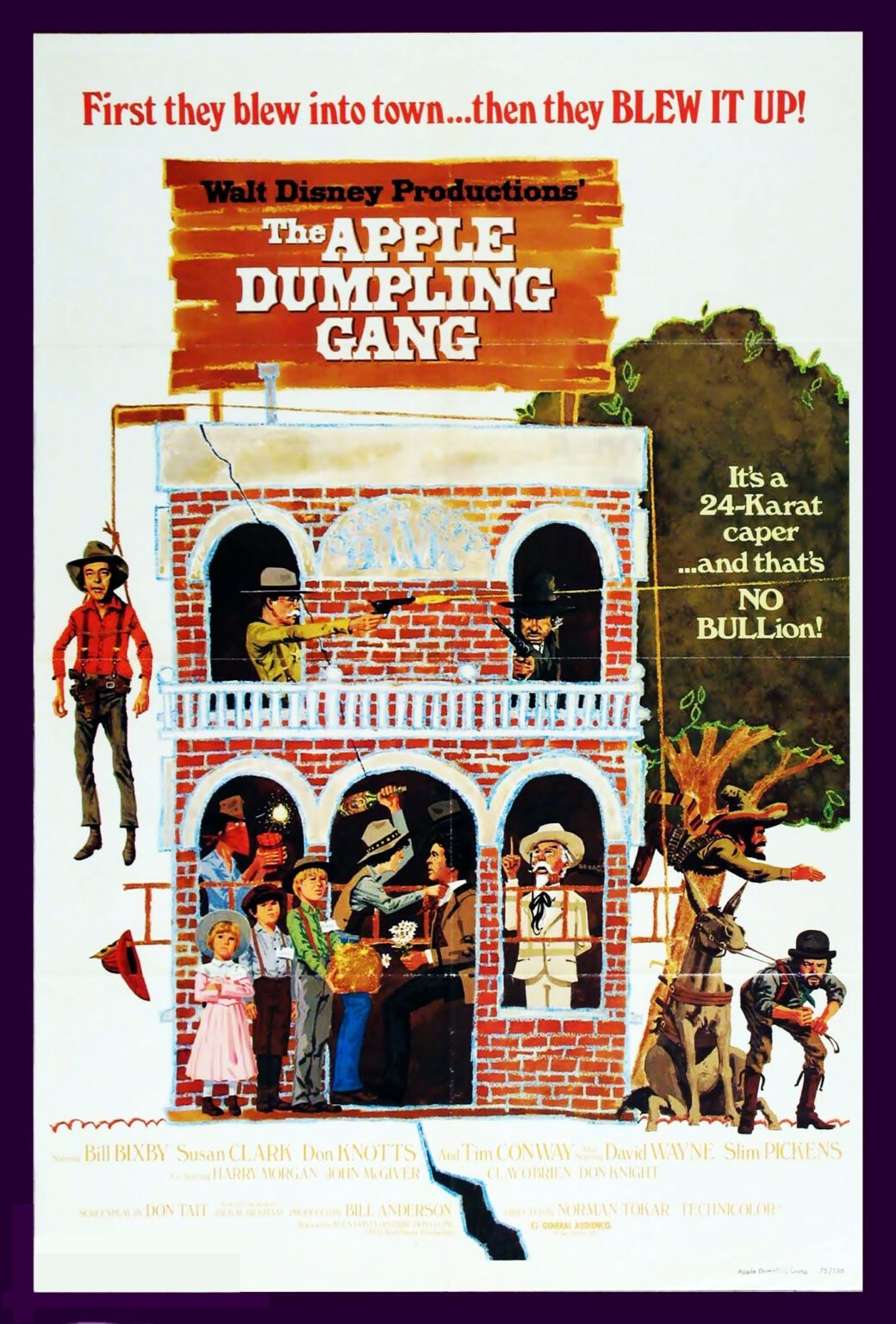 The Apple Dumpling Gang movie review (1975) | Roger Ebert
