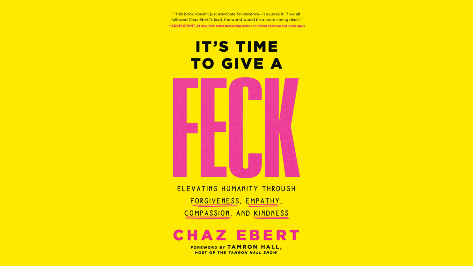 Launch Day for My Book, It's Time To Give a FECK! Book Tour Dates ...