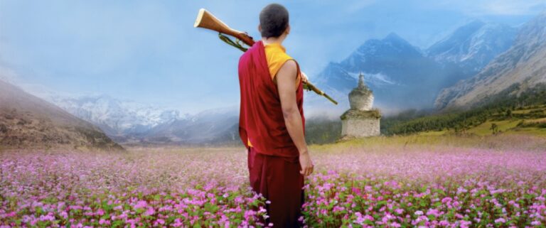 The Monk and the Gun movie review