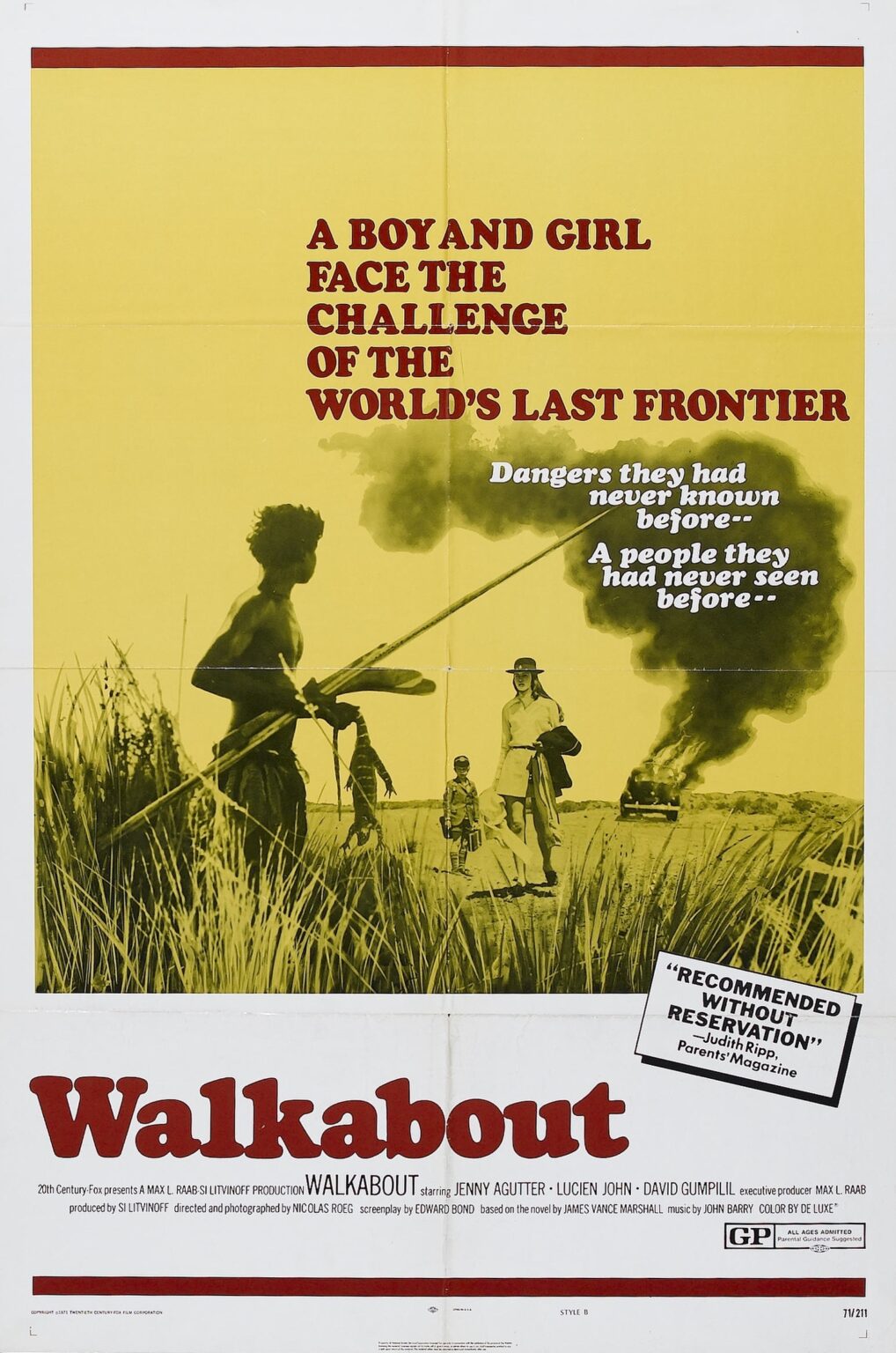 Walkabout movie review & film summary