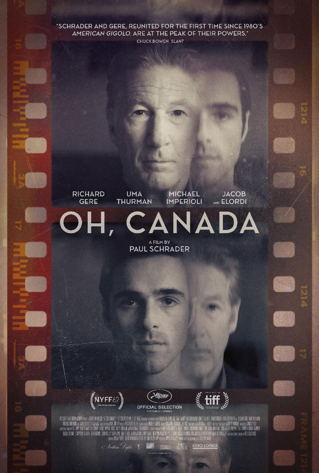 Oh, Canada movie review & film summary (2024) | Roger Ebert