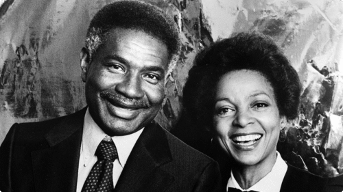 Ossie Davis and Ruby Dee