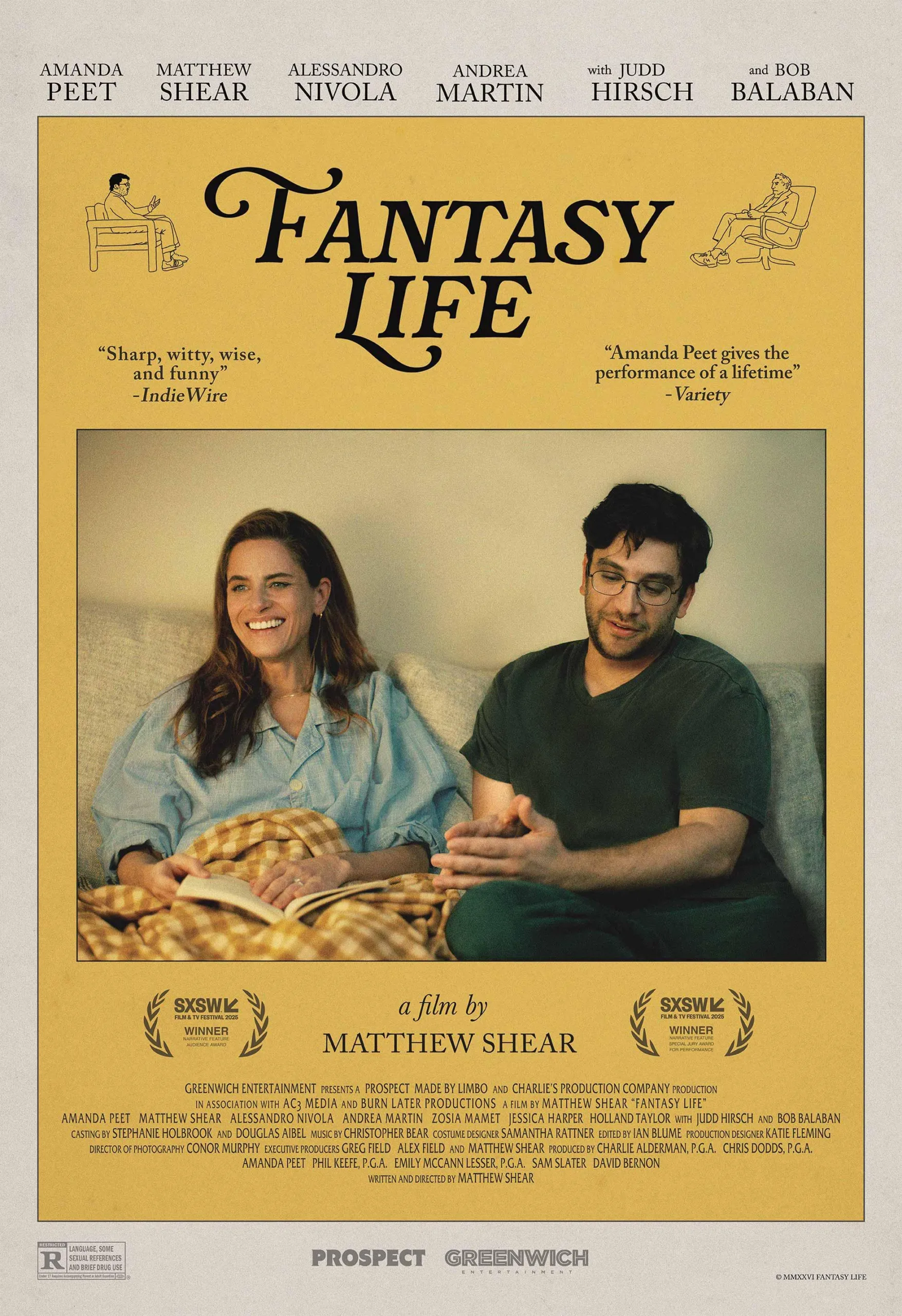 Fantasy Life review: Amanda Peet comes back to the screen in winsome ...